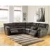 Tambo 2-Piece Reclining Sectional In Pewter by Ashley Furniture ...