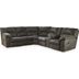 Tambo 2-Piece Reclining Sectional In Pewter by Ashley Furniture ...