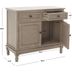 Tate 2Drw 2 Door Sideboard in Greige by Safavieh | 1StopBedrooms