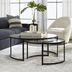 Uttermost Rhea Black Nesting Coffee Tables Set Of 2 | 1StopBedrooms