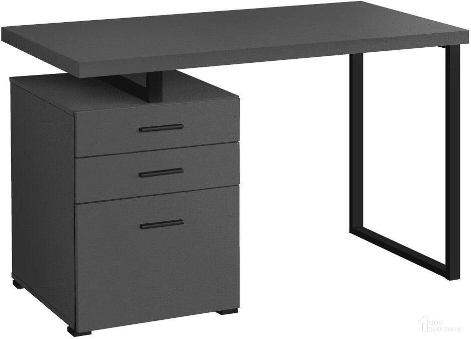 48 Inch Computer Desk In Modern Grey by Monarch Specialties | 1StopBedrooms