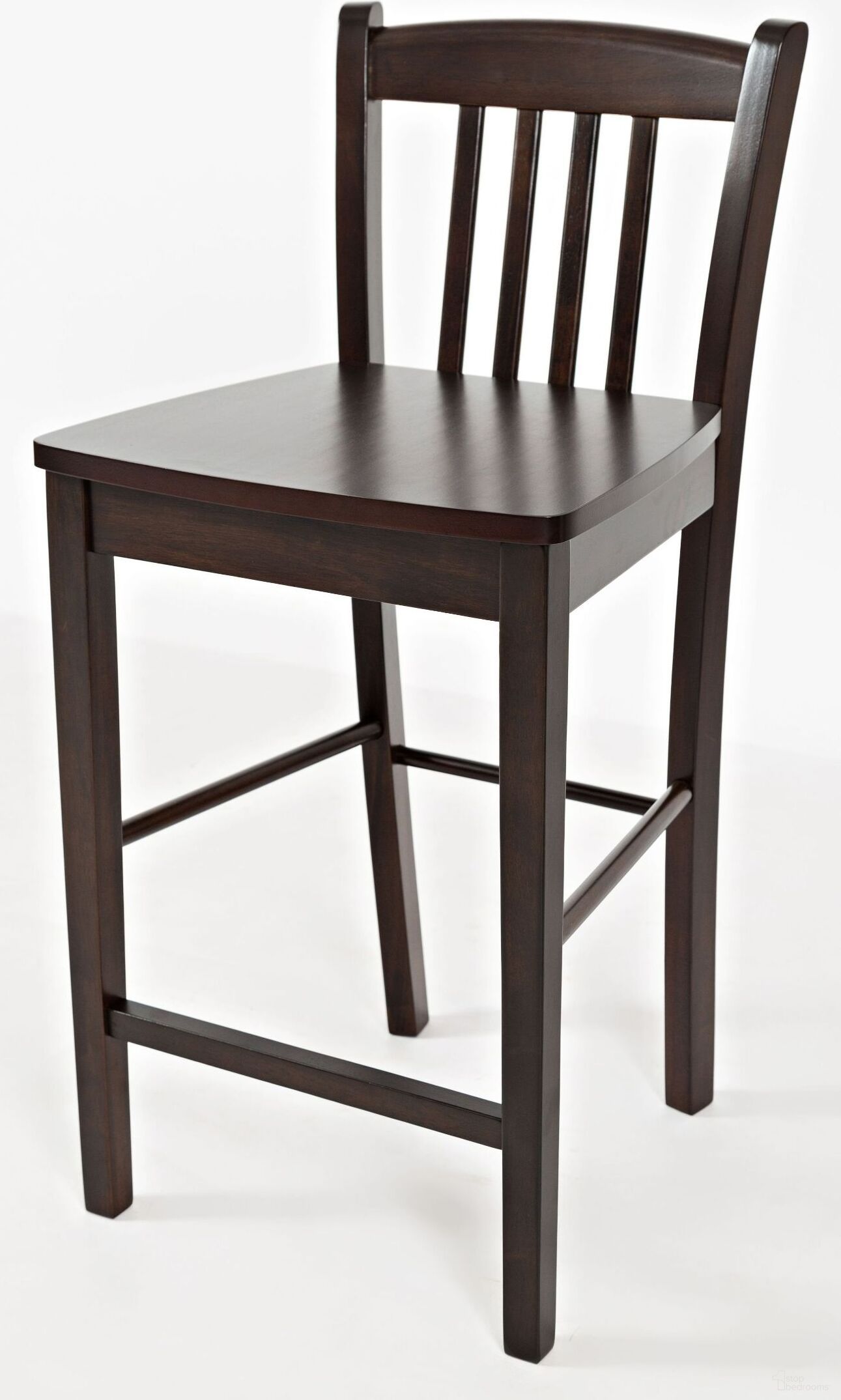 Tribeca Merlot Counter Height Stool Set of 2 by Jofran | 1StopBedrooms
