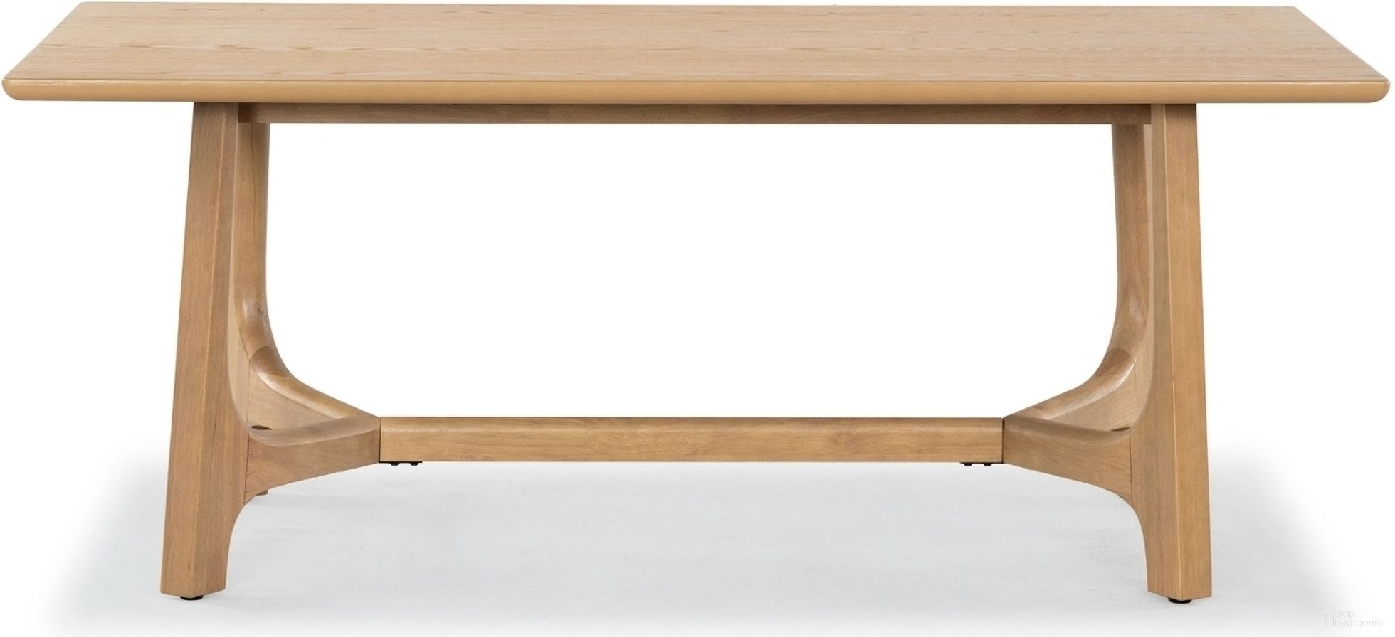 Adelee Wood Rectangle Dining Table In Natural by Safavieh Couture ...