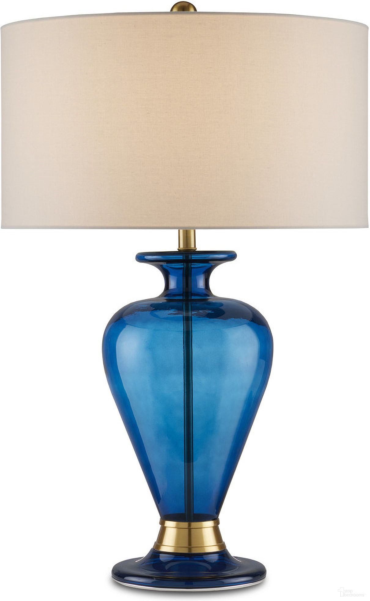Aladdin Blue Table Lamp by Currey & Company | 1StopBedrooms