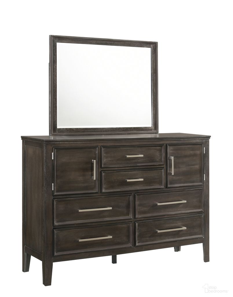 Andover 60 Inch Dresser with Doors In Nutmeg by New Classic | 1StopBedrooms