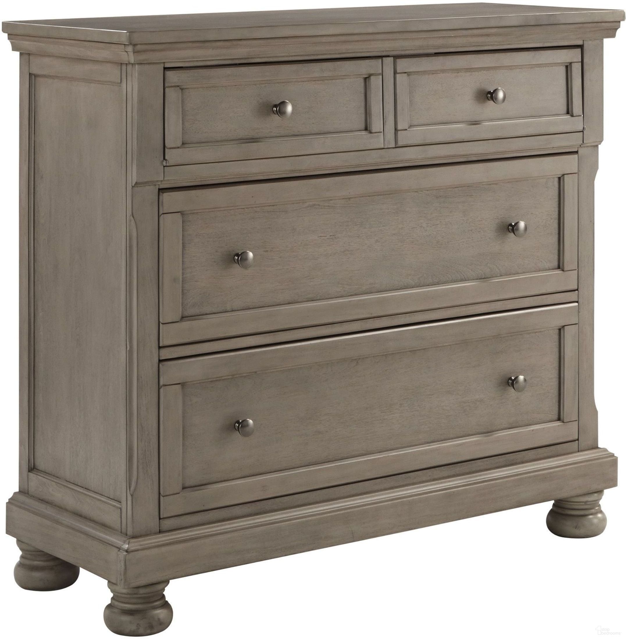 Lettner Light Gray Sleigh Bedroom Set by Ashley Furniture | 1StopBedrooms