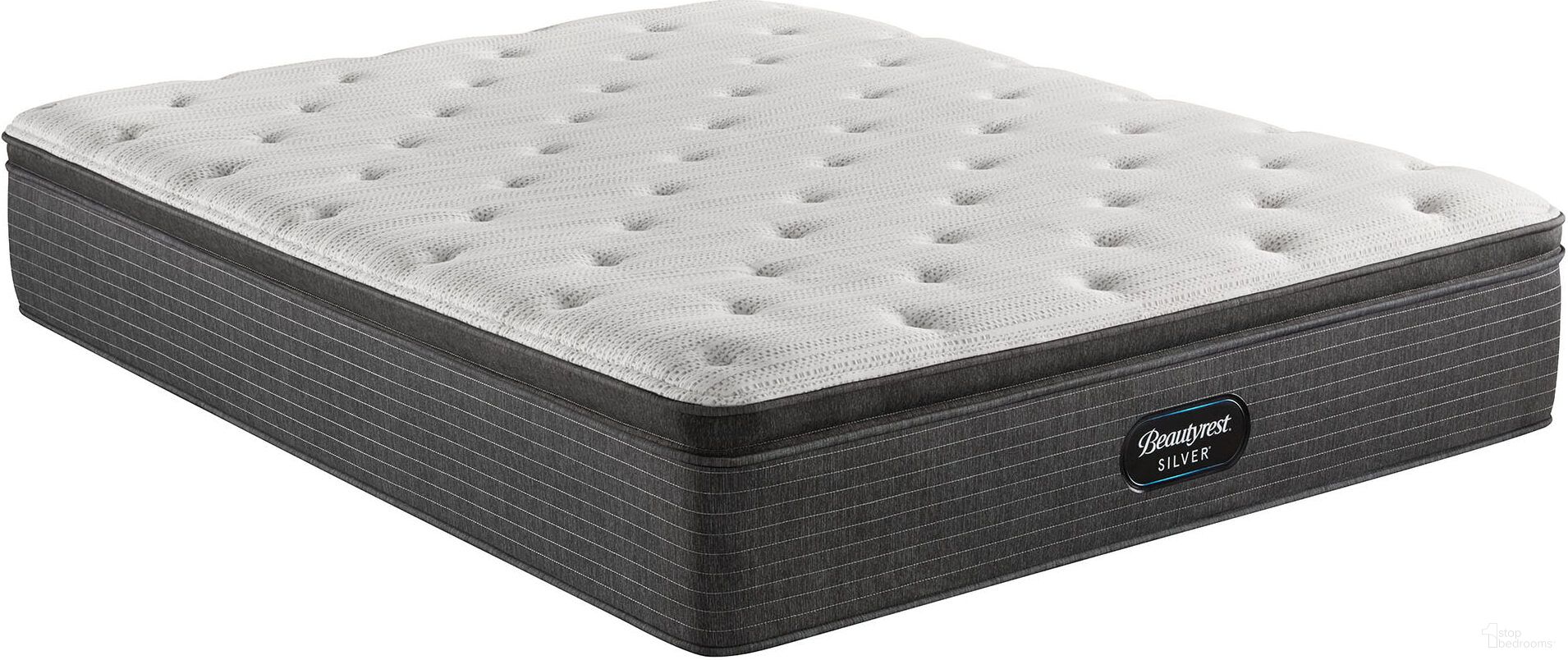 Beautyrest Silver BRS900 15-inch Plush Pillow Top Twin Mattress ...