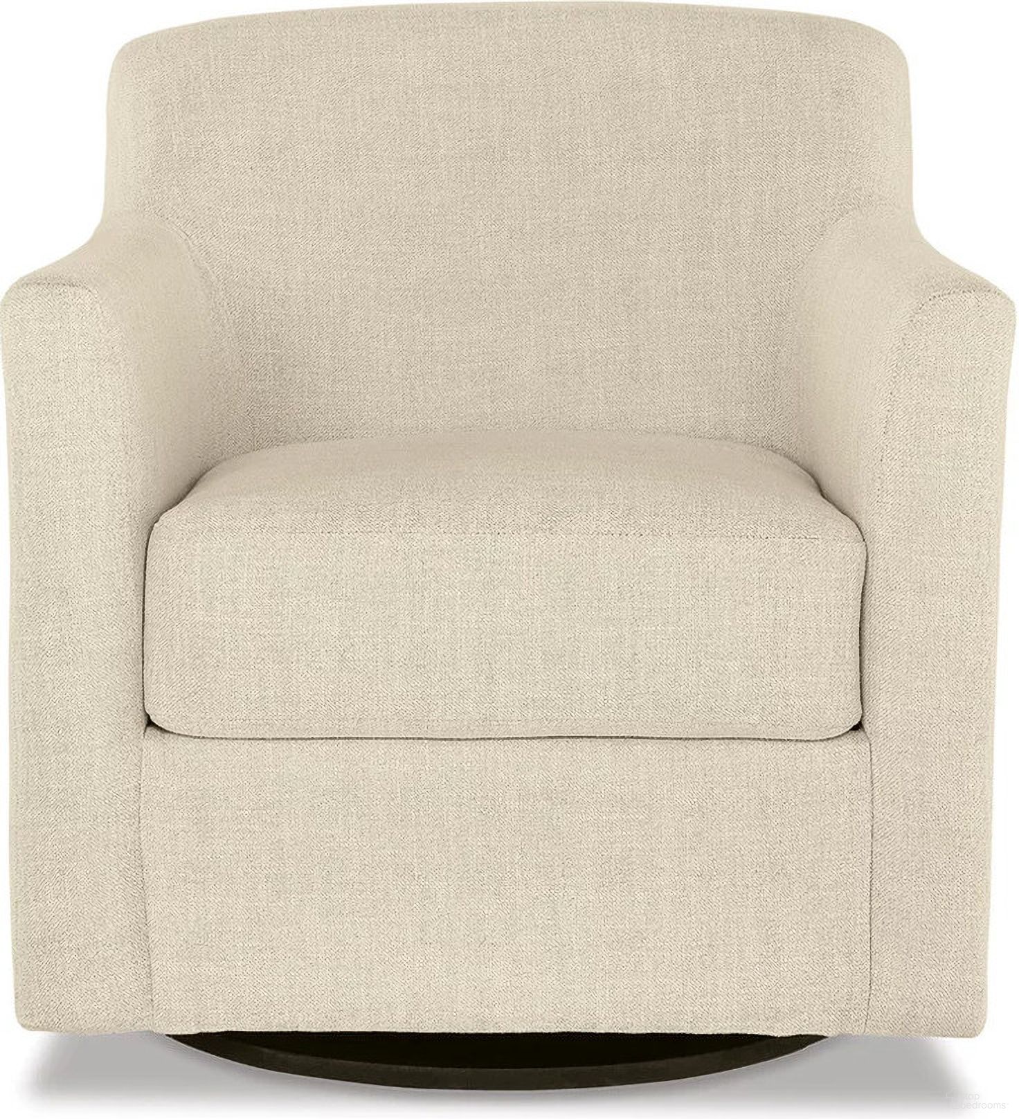 Bradney Linen Swivel Accent Chair by Ashley Furniture | 1StopBedrooms