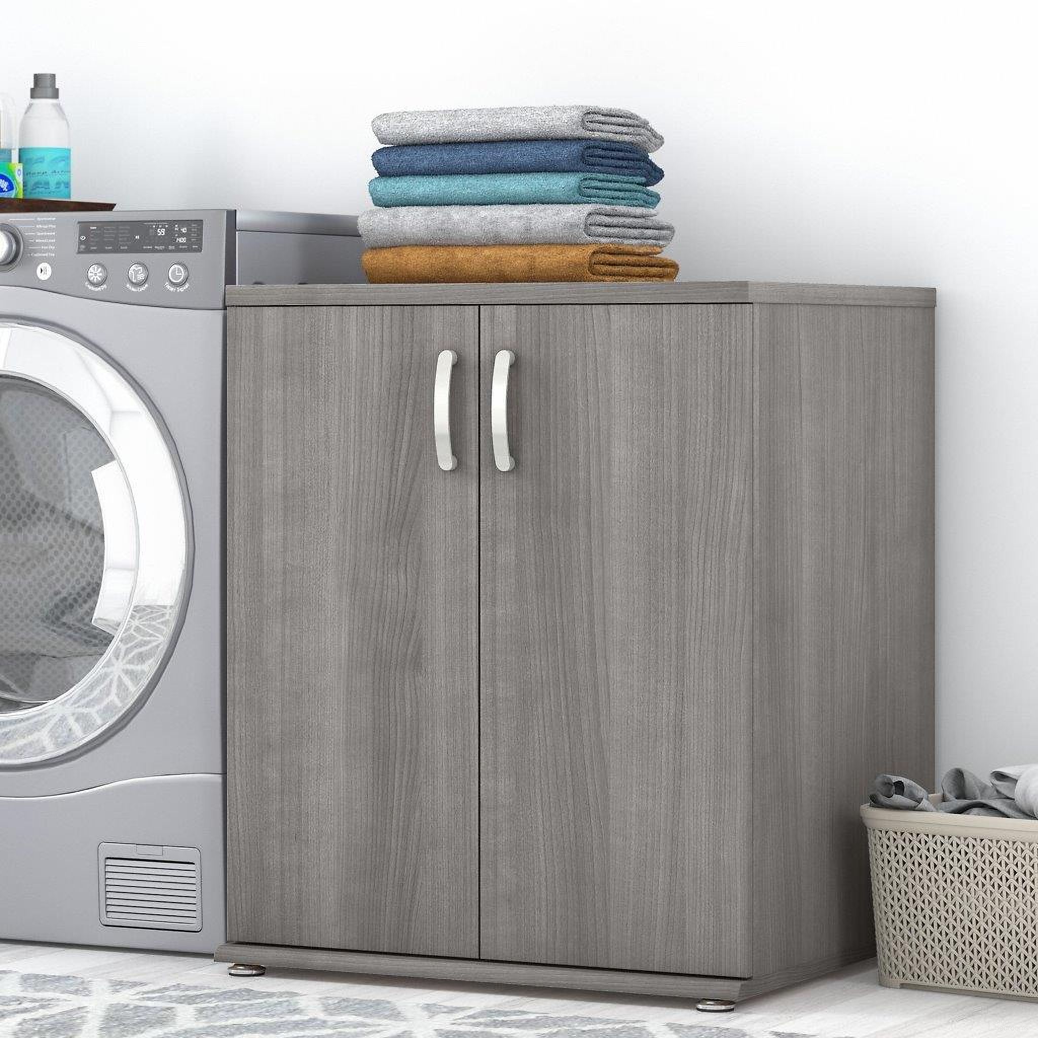 Bush Business Furniture Universal Laundry Room Storage Cabinet with ...