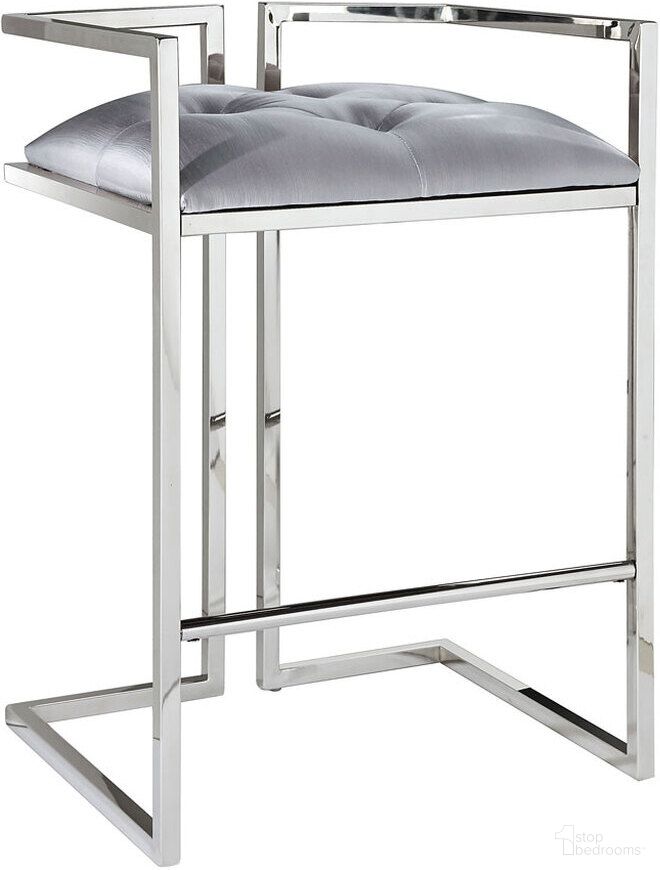 Cabin Silver Counter Stool by Uptown Club | 1StopBedrooms