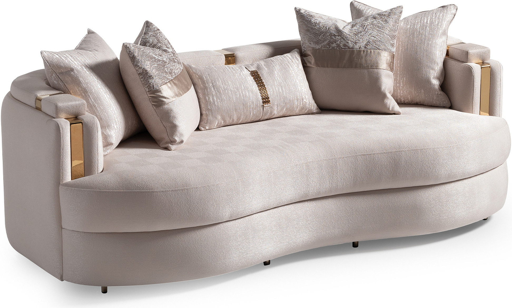 Carmela Sofa In Almond Gold by AICO | 1StopBedrooms