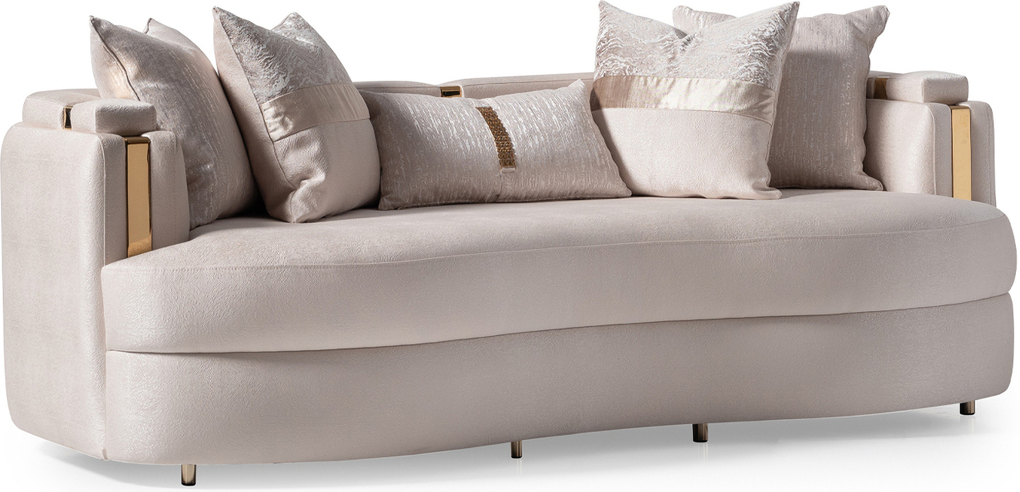 Carmela Sofa In Almond Gold by AICO | 1StopBedrooms