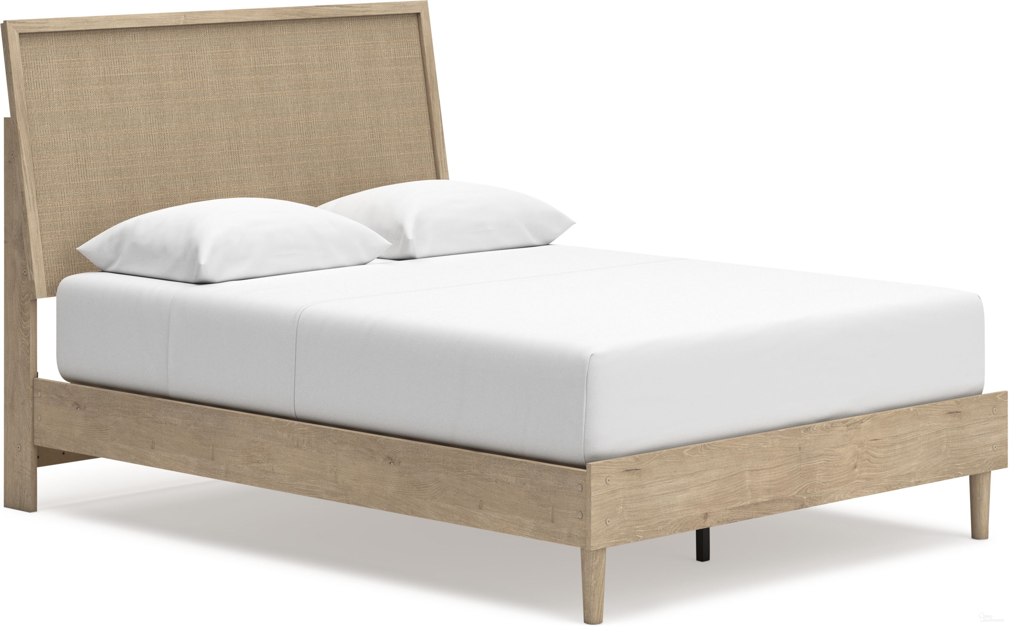 Cielden Queen Panel Bed In Two-tone by Ashley Furniture | 1StopBedrooms
