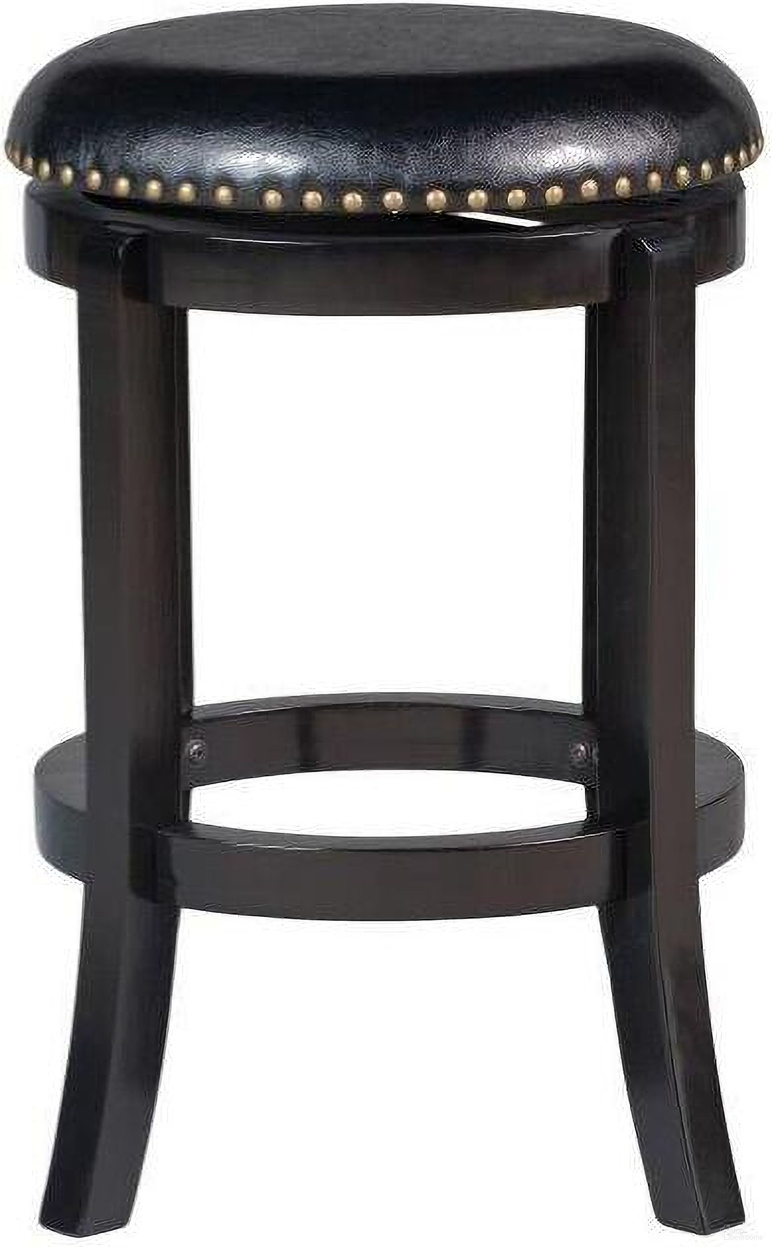 Cordova 24 Inch Swivel Backless Counter Stool In Black by Boraam ...
