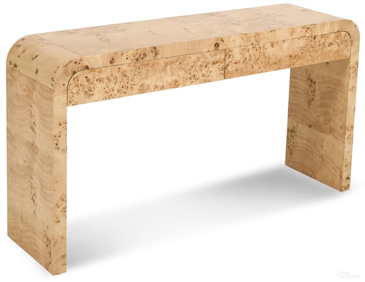 Cresthill Console Table In Natural Ash by Meridian | 1StopBedrooms