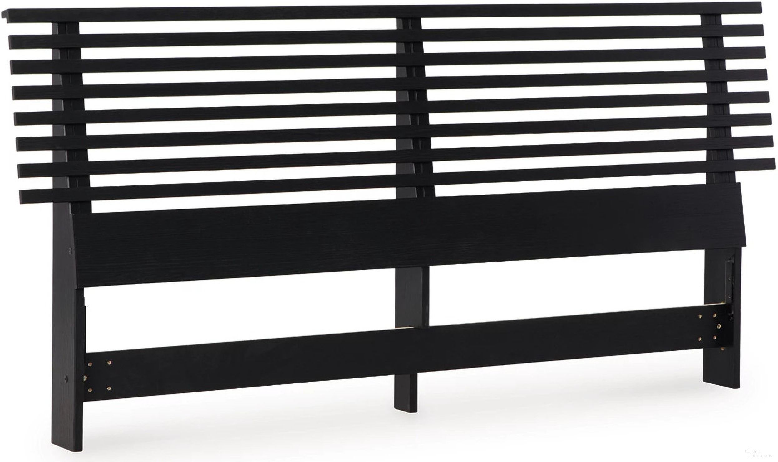 Danziar Black King Slat Headboard Only by Ashley Furniture | 1StopBedrooms