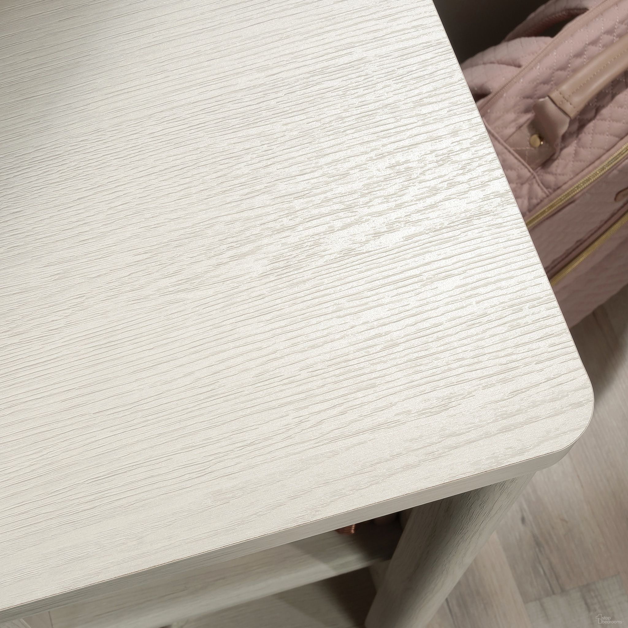 Dover Edge Computer Desk In Glacier Oak by Sauder | 1StopBedrooms