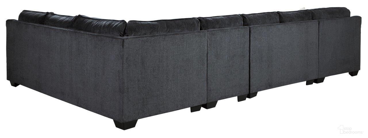 Eltmann Slate Chaise Large LAF Sectional by Ashley Furniture ...