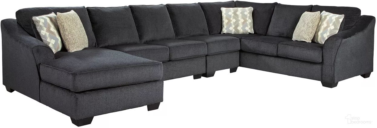 Eltmann Slate LAF Chaise Large Sectional by Ashley Furniture ...