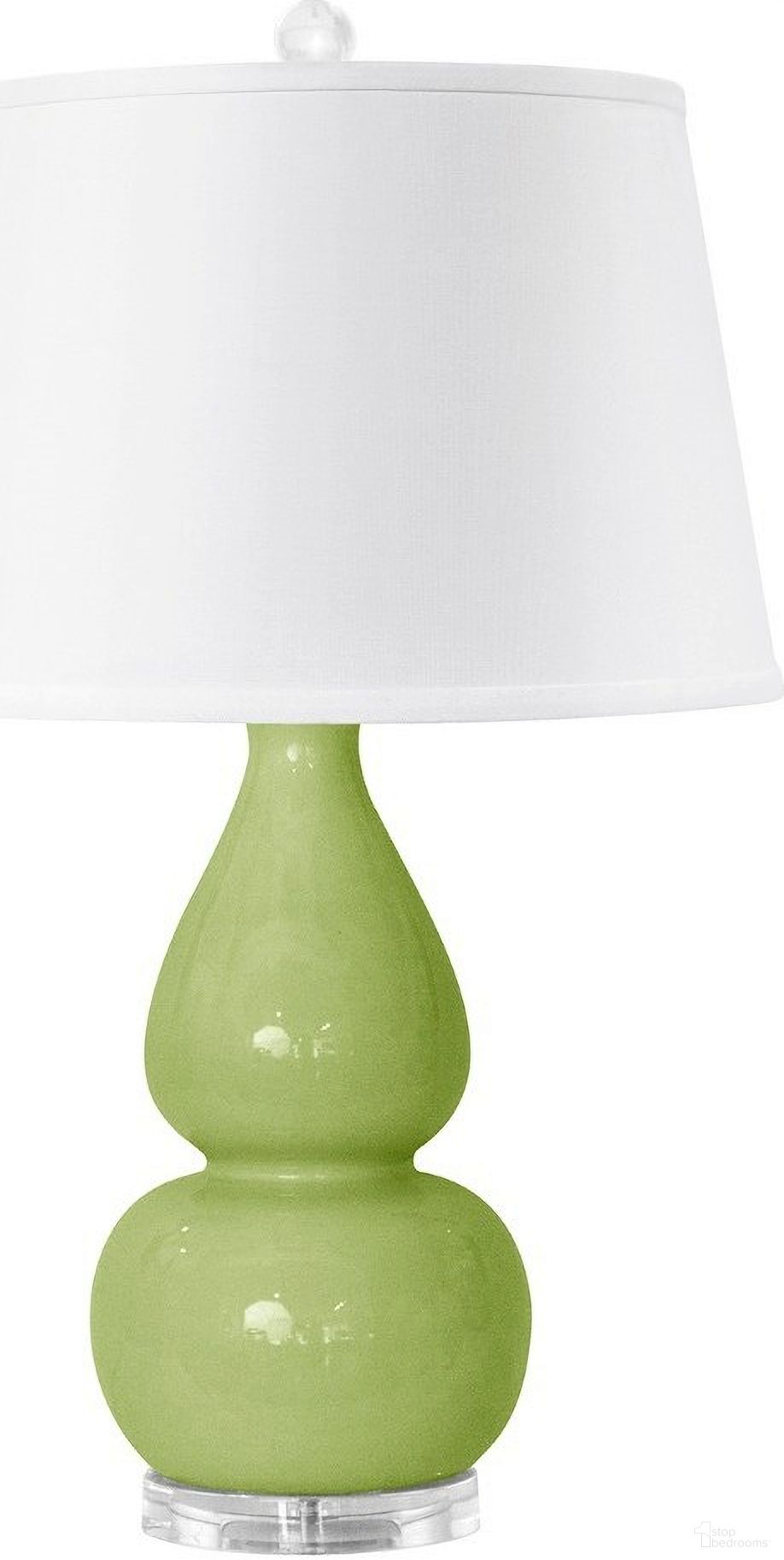 Emilia Lamp Without Shade In Light Green by Villa & House | 1StopBedrooms
