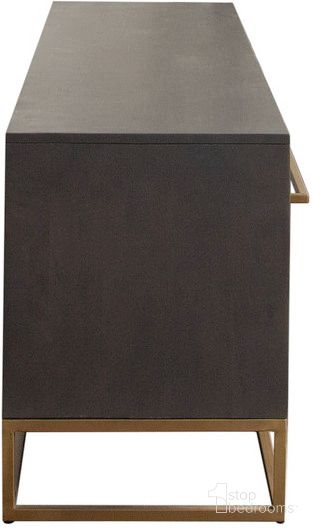 Encore Solid Mango Wood 2-Door and 2-Drawer Entertainment Cabinet In ...