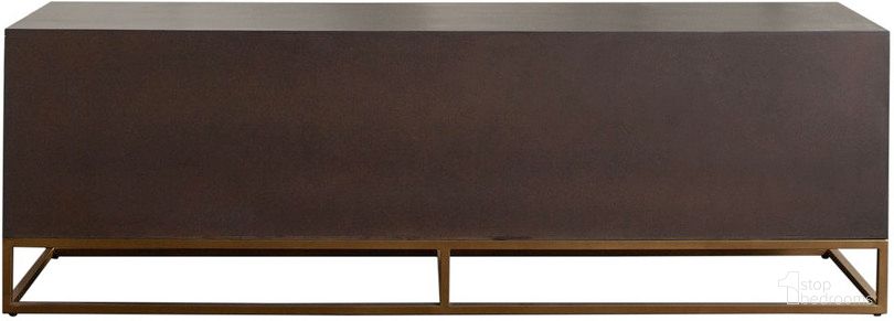 Encore Solid Mango Wood 2-Door and 2-Drawer Entertainment Cabinet In ...