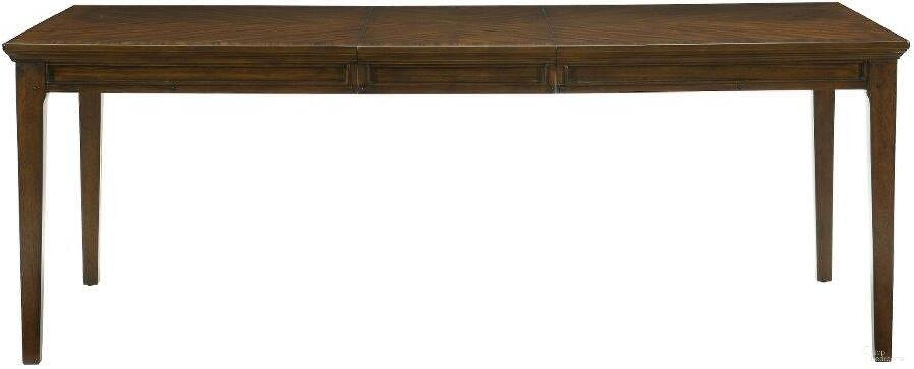 Frazier Brown Cherry Extendable Dining Room Set by Homelegance ...
