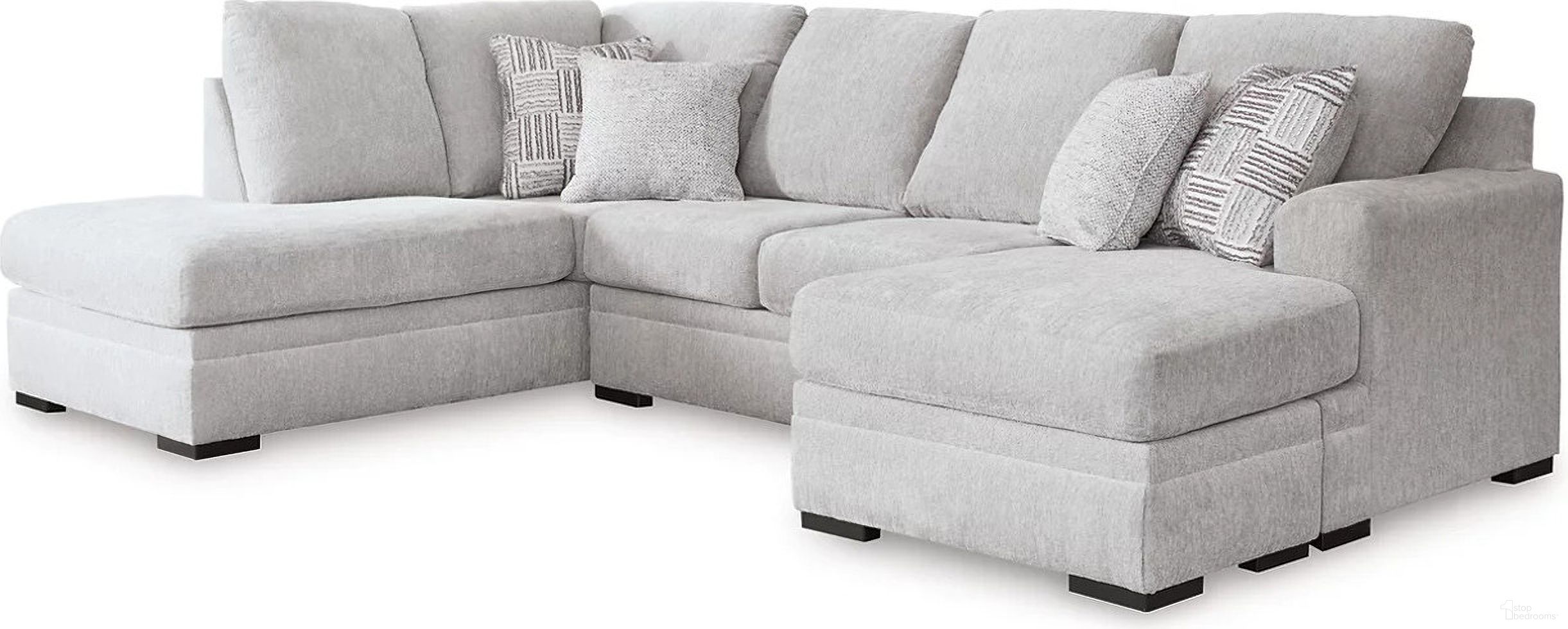 Gabyleigh 2-Piece Sectional With LAF Chaise In Nickel by Ashley ...