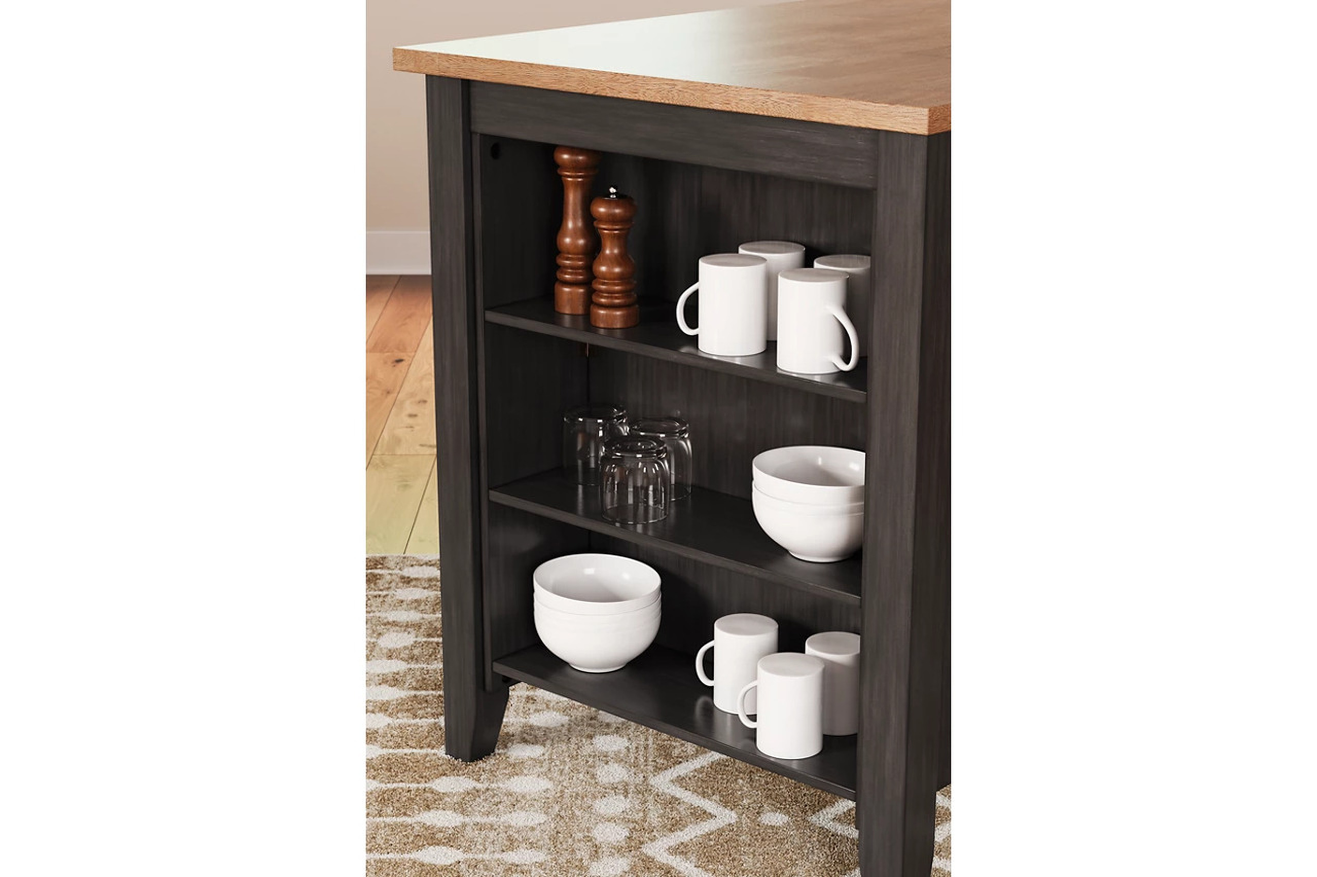 Gesthaven Counter Height Dining Table In Natural and Brown by Ashley Furniture | 1StopBedrooms