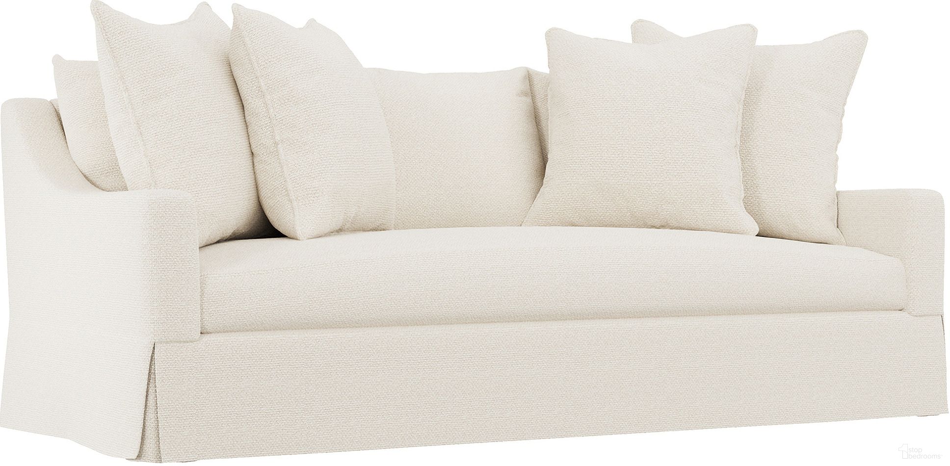 Grace Chenille Fabric Sofa In Beige by Bernhardt | 1StopBedrooms