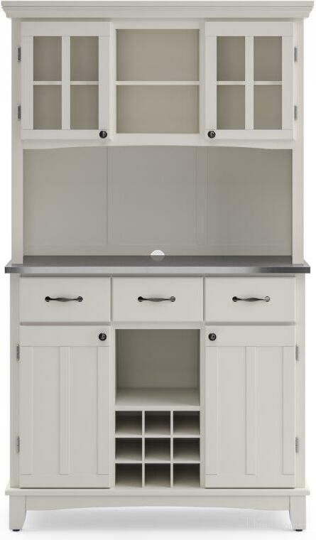 Hampton Off White Buffet with Hutch 5100-0023-22 by Homestyles ...