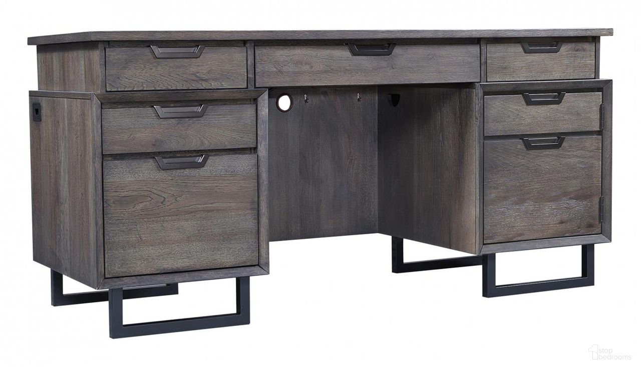 Harper Point 66 Inch Credenza Desk by Aspenhome | 1StopBedrooms