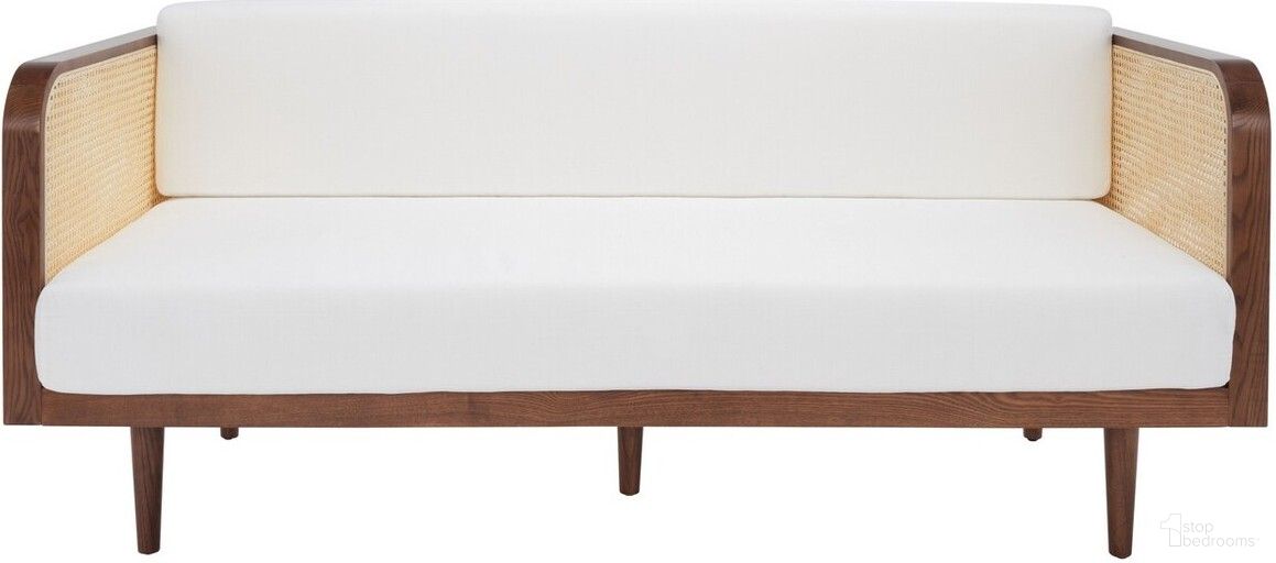 Helena French Cane Daybed In Walnut by Safavieh Couture | 1StopBedrooms