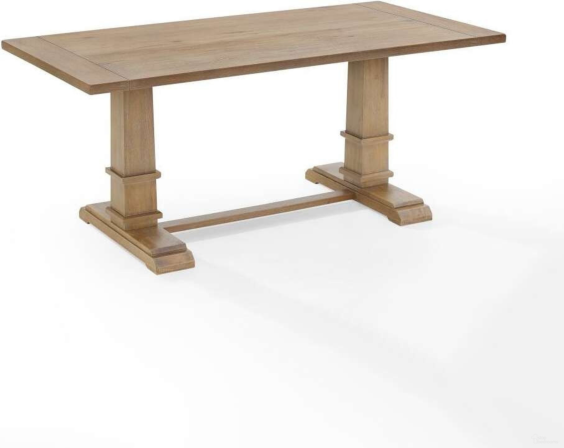 Joanna Dining Table In Rustic Brown by Crosley Brands | 1StopBedrooms