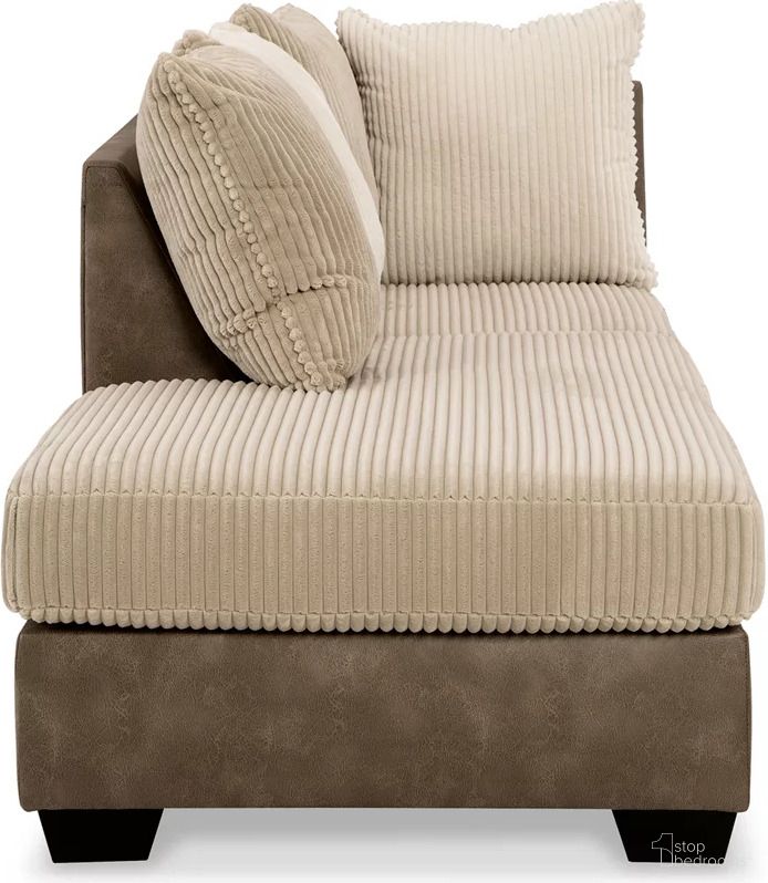 Keskin LAF Corner Chaise In Sand by Ashley Furniture | 1StopBedrooms