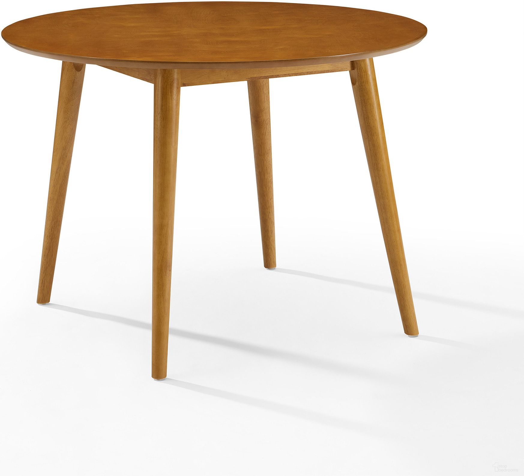 Landon Round Dining Table In Acorn by Crosley Brands | 1StopBedrooms