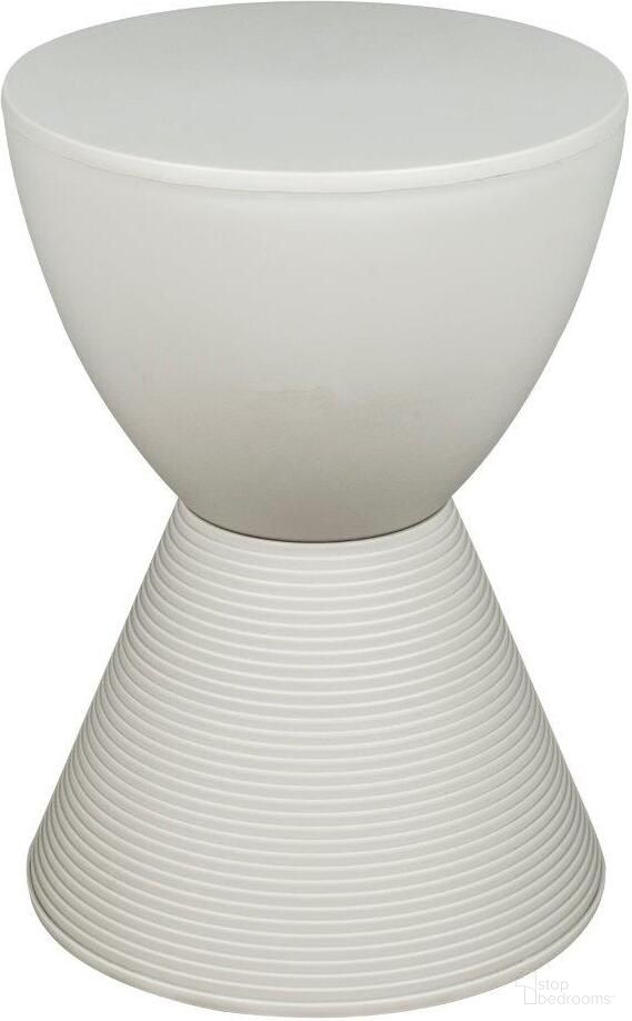 LeisureMod Boyd Yellow Polypropylene Side Table | 1StopBedrooms