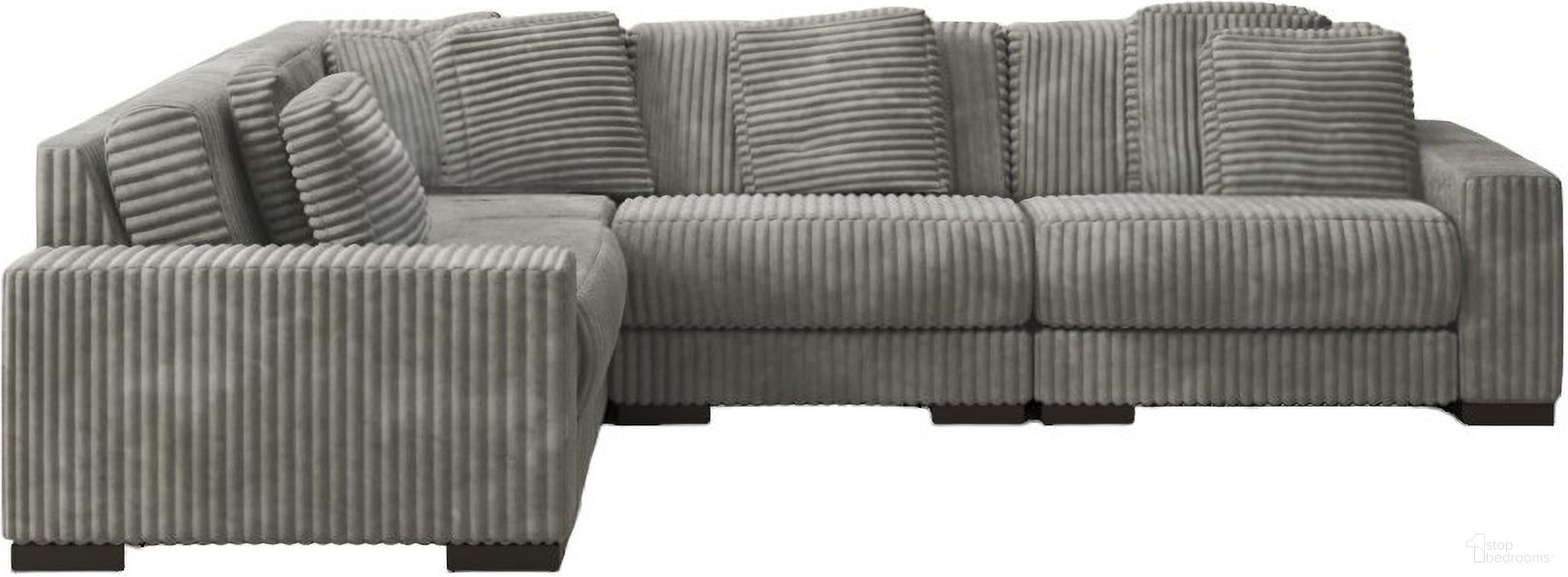 Lindyn 4-Piece Sectional In Fog by Ashley Furniture | 1StopBedrooms