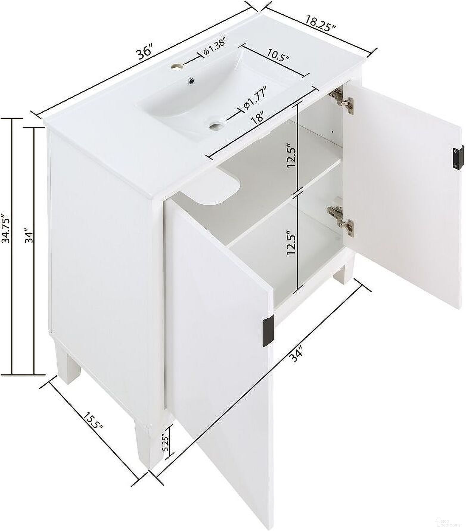 36 Inch Bathroom Vanity Clearance