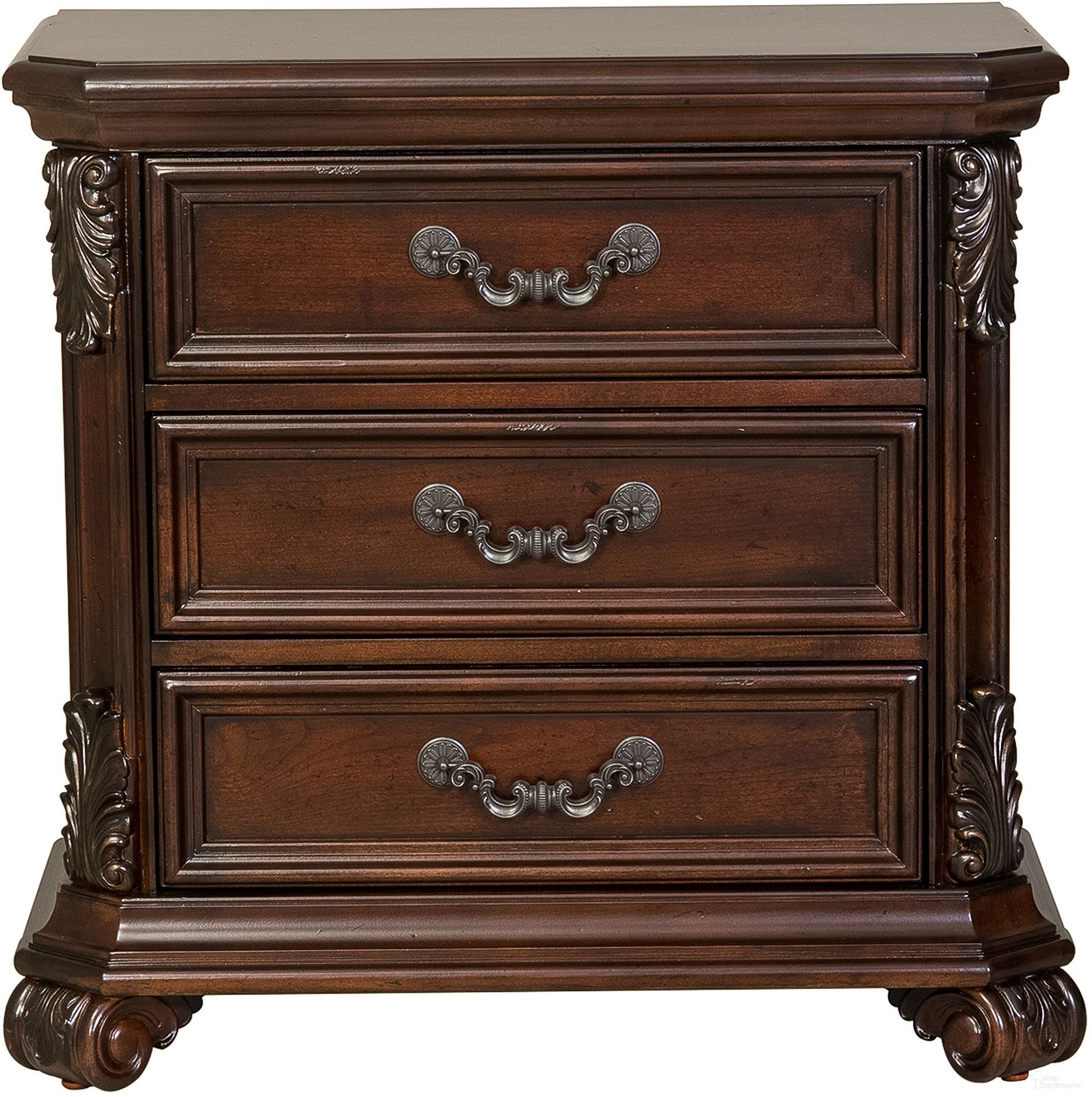 Messina Estates 3 Drawer Nightstand by Liberty | 1StopBedrooms