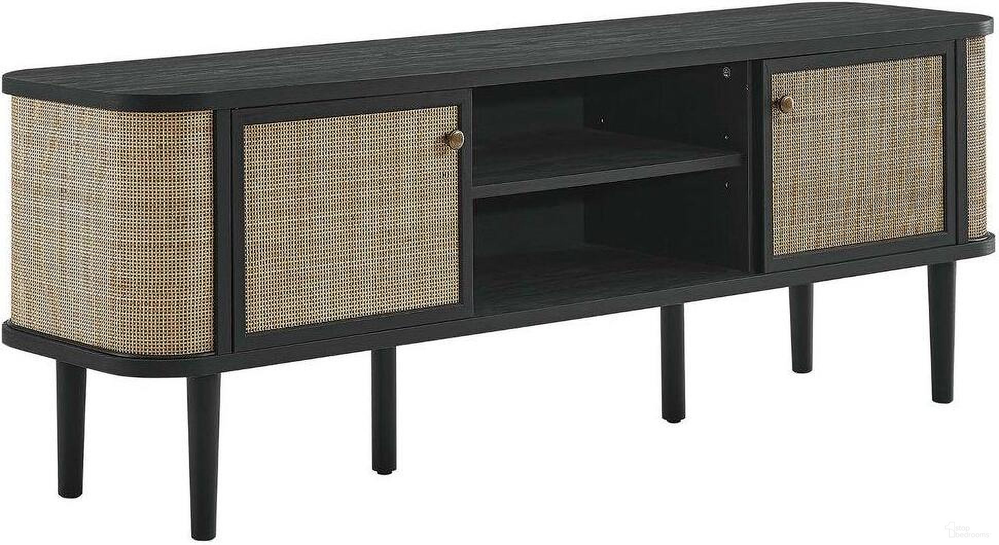 Miramar 60 Inch Wood TV Stand In Black by Modway | 1StopBedrooms