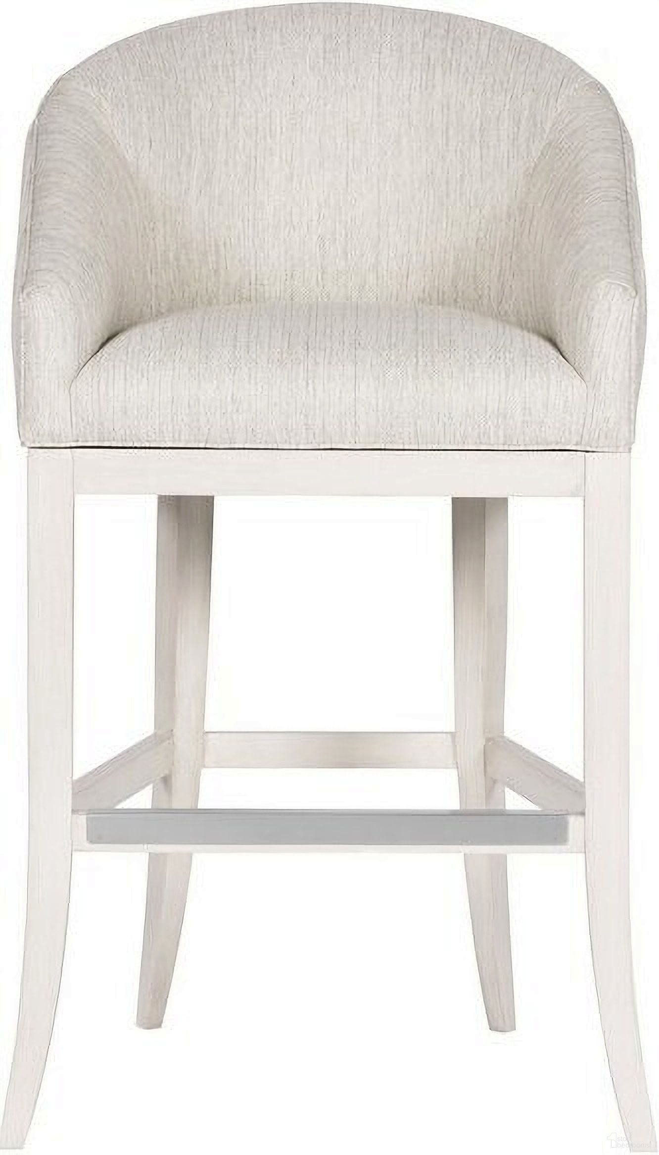 Ryder Wood Flare Base Bar Stool In Cream by Vanguard Furniture ...