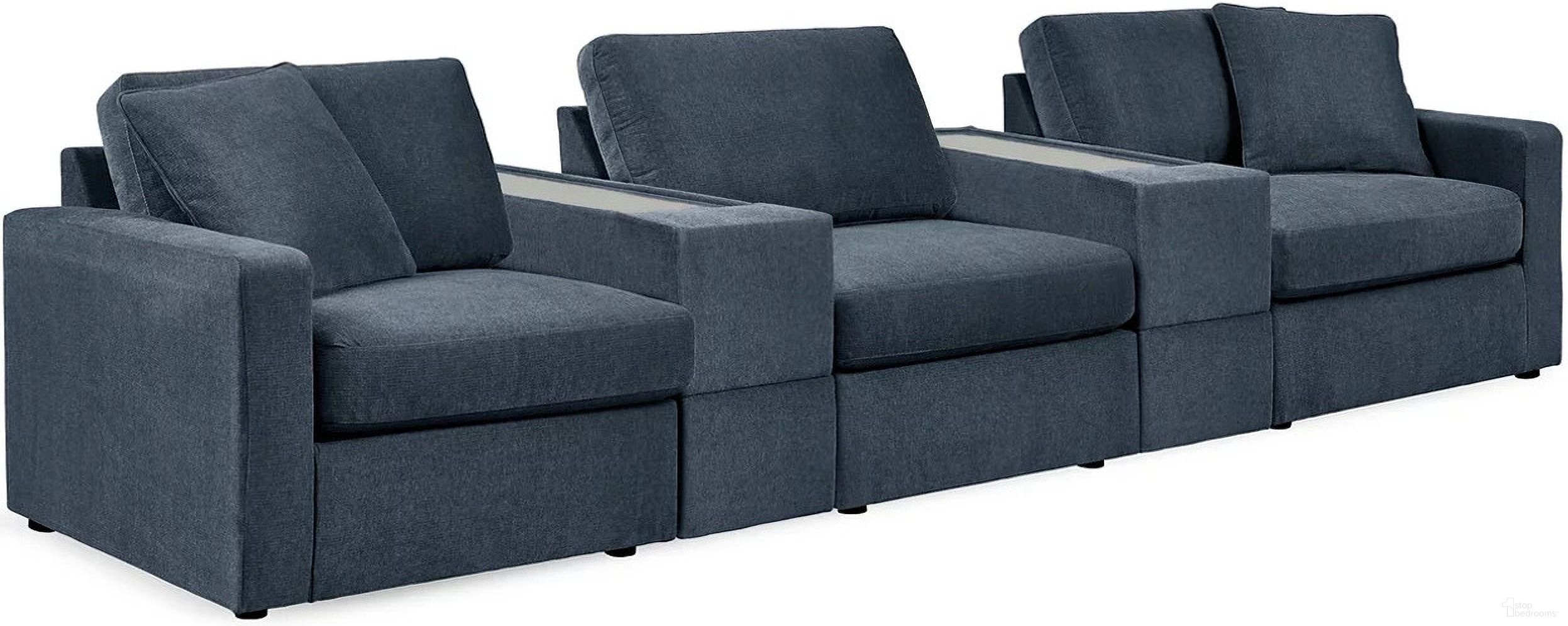 Modmax 5-Piece Modular Sectional In Ink by Ashley Furniture | 1StopBedrooms