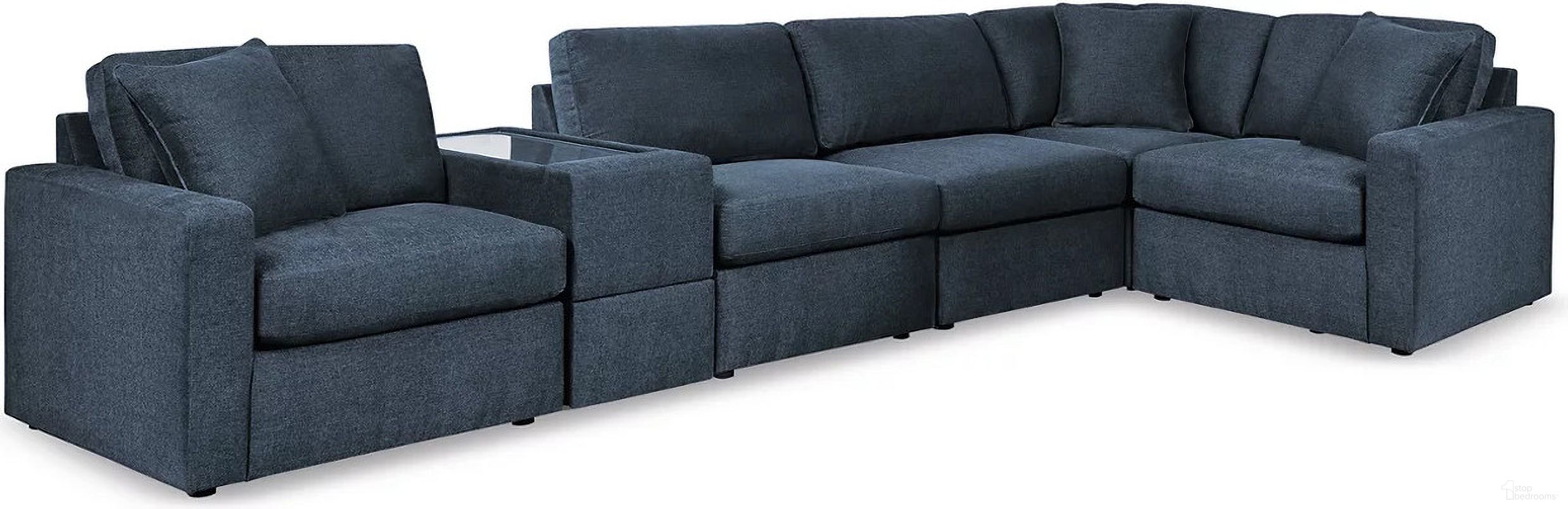 Modmax 6-Piece L-Shape Sectional In Ink by Ashley Furniture | 1StopBedrooms