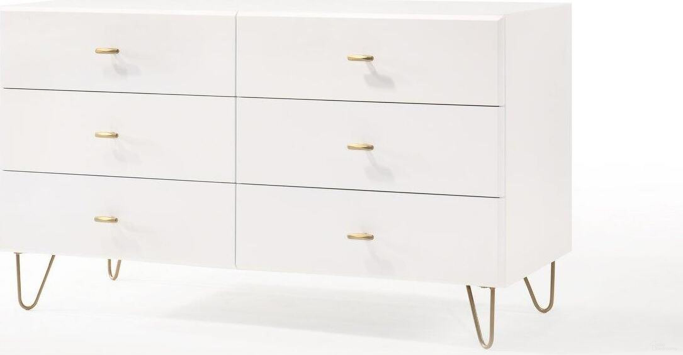 Modrest Bryan Modern White Dresser by VIG Furniture | 1StopBedrooms