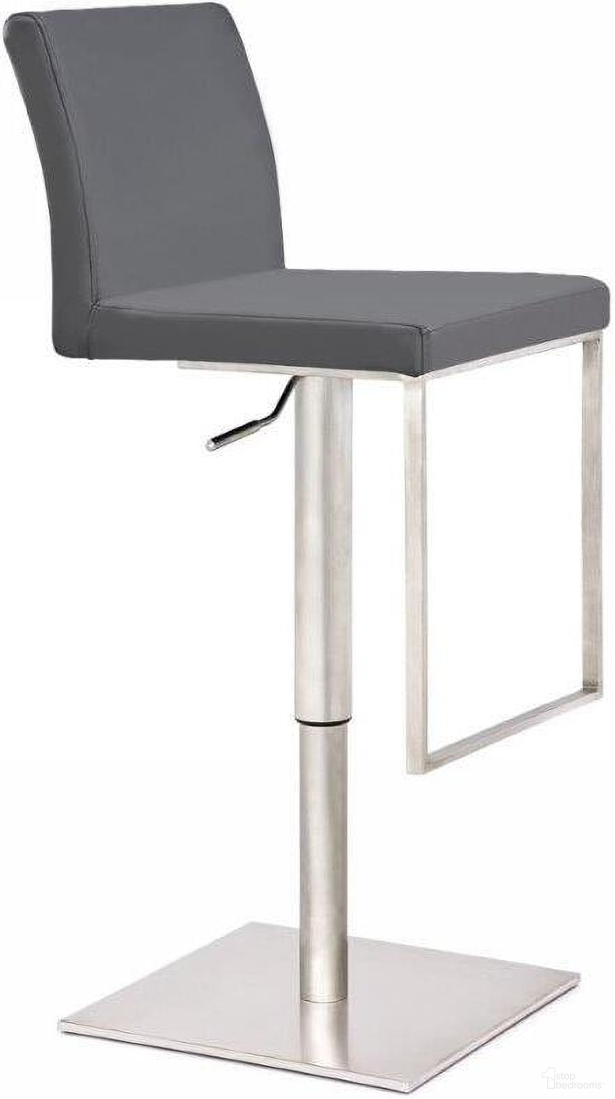 Modrest Folsum Modern Grey Bar Stool by VIG Furniture | 1StopBedrooms