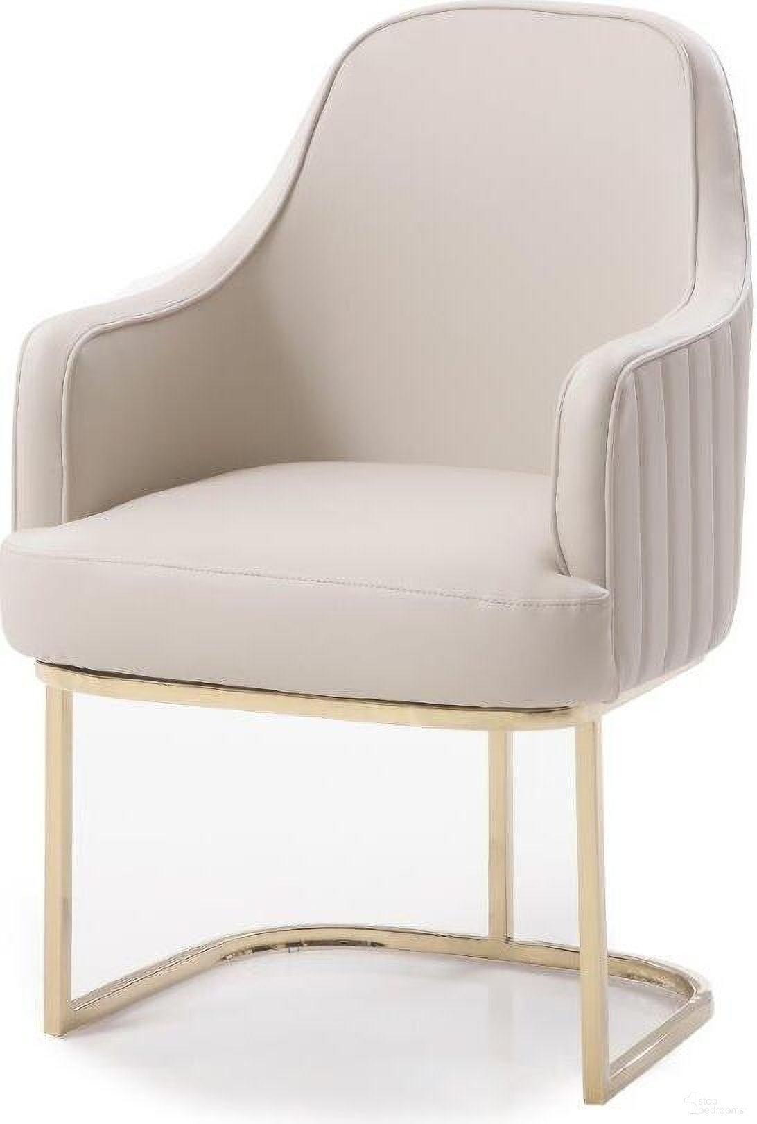 Modrest Tyler Modern Grey And Gold Dining Chair by VIG Furniture ...