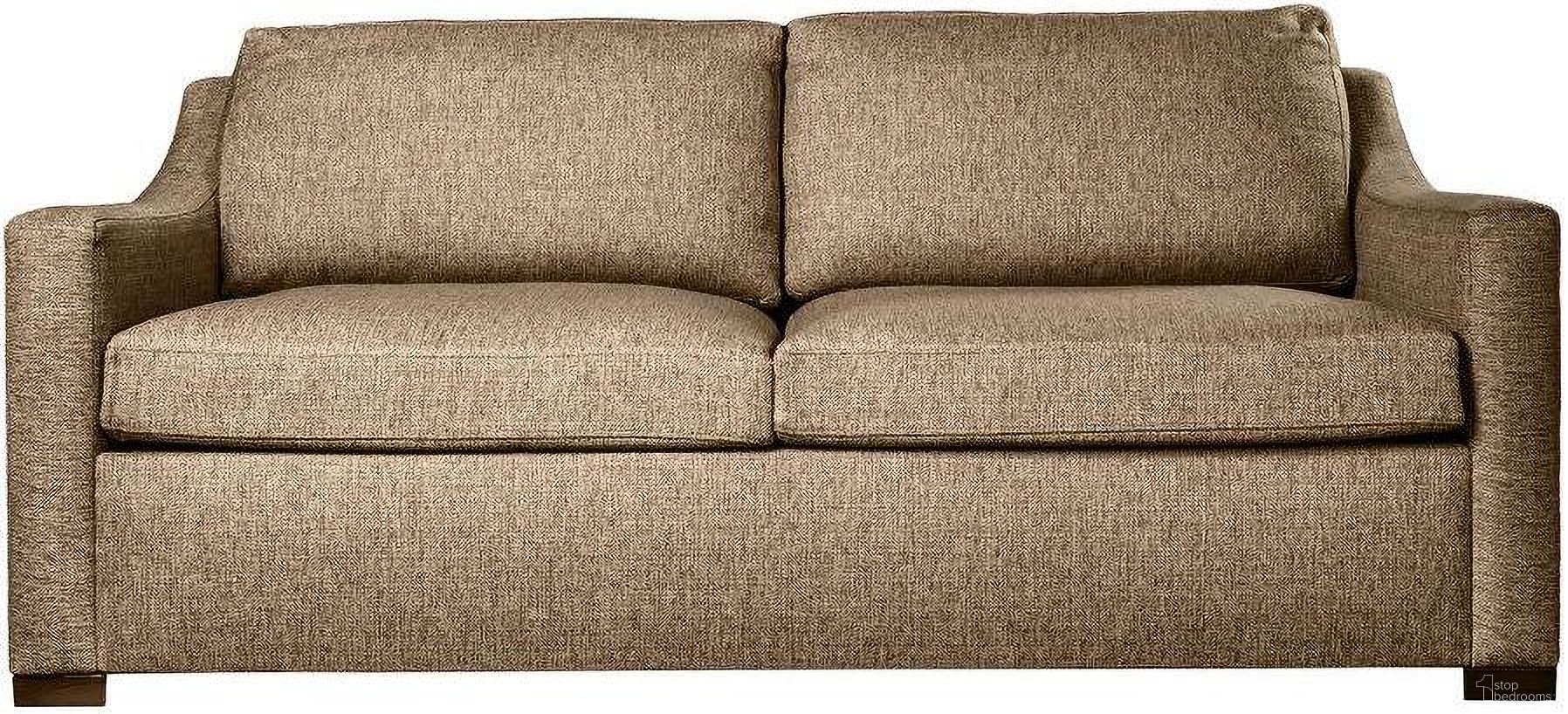 Nativa Interiors Ashley Sleeper Sofa 80 Inch Flax with Premium Memory ...