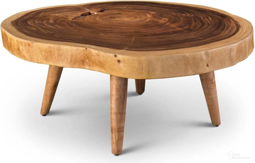 Naturals Freddie Coffee Table In Natural Chamcha by Urbia | 1StopBedrooms