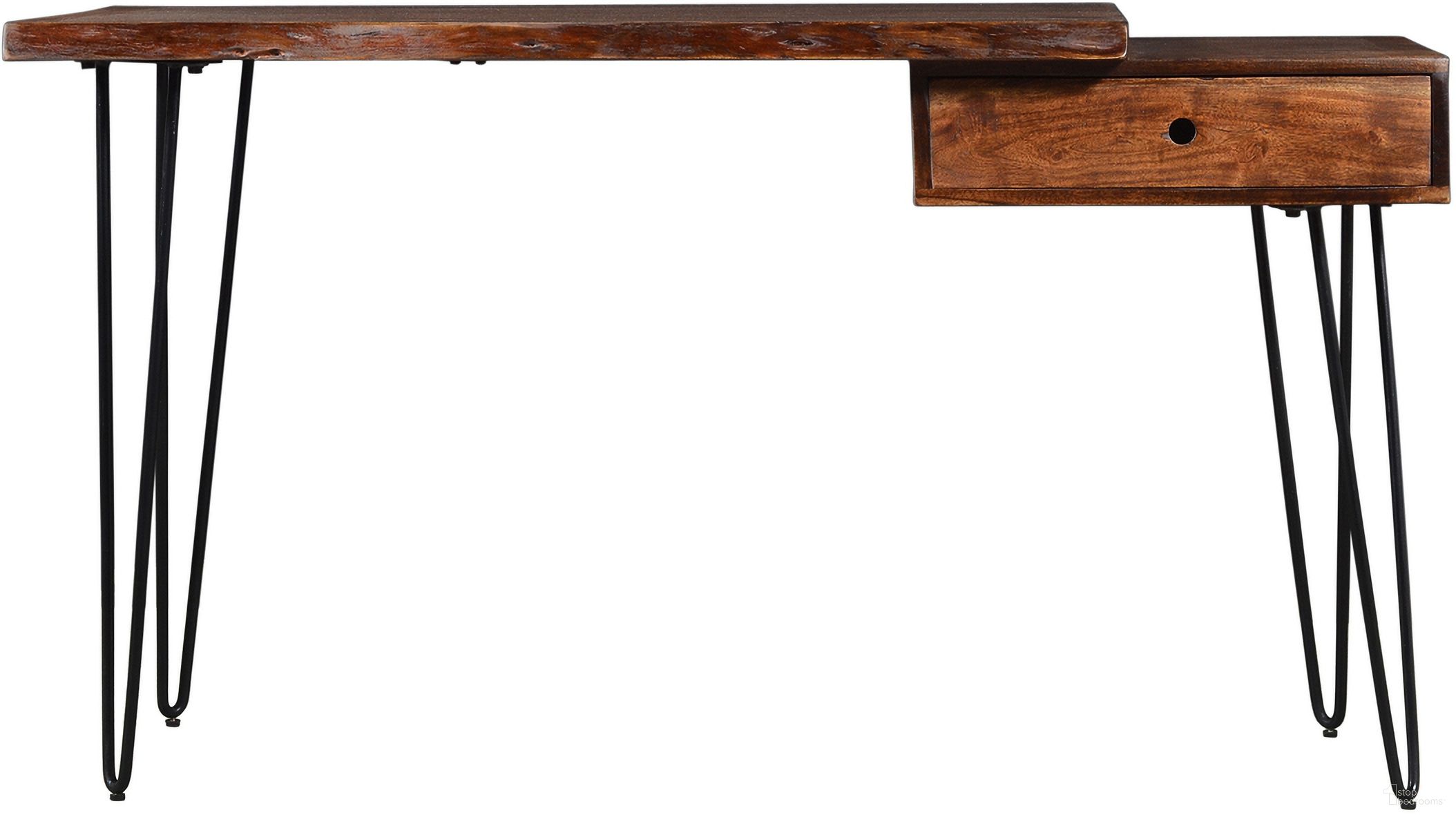 Natures Edge Solid Acacia Desk With Drawer In Chestnut by Jofran ...